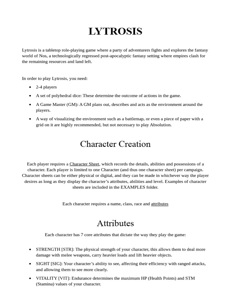 Core Rules | PDF | Role Playing Games | Gaming