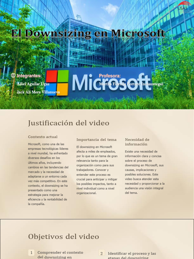 Downsizing en Microsoft: Causas y Efectos | PDF | Microsoft | Business