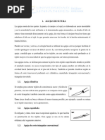 CUADRO SUTURAS (Absorbibles y No Absorbibles) | PDF