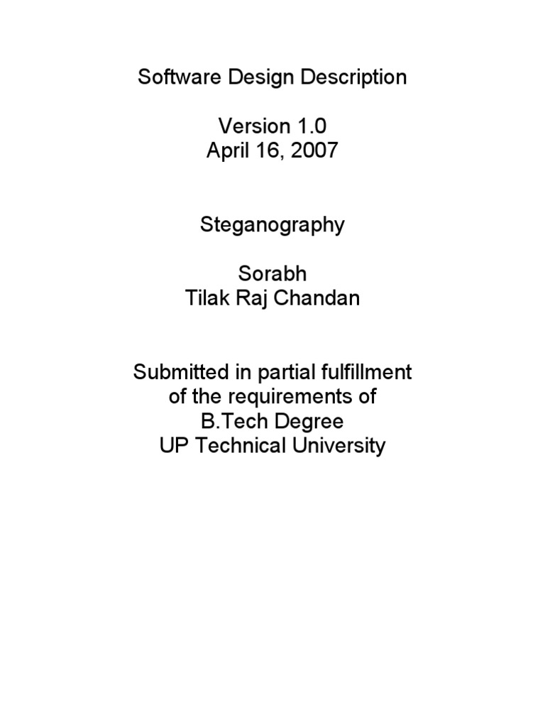 SDD | Download Free PDF | Graphical User Interfaces | User (Computing)