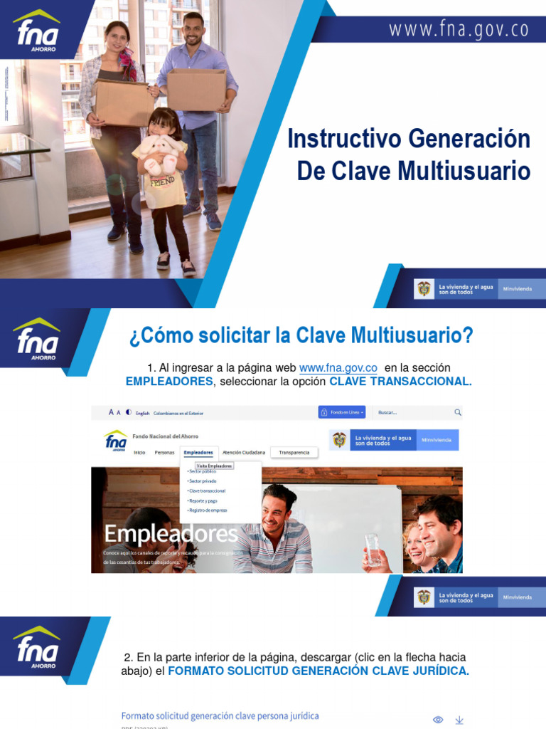 Instructivo Cesantías Virtual - Fna | PDF | Internet