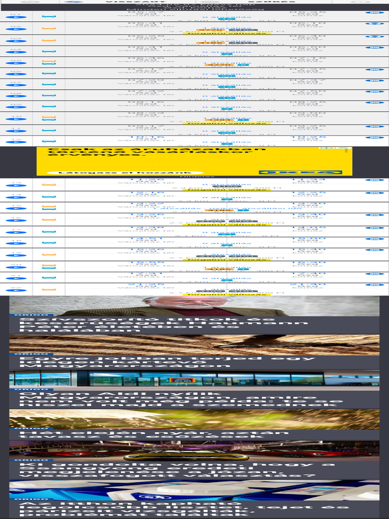 Menetrendek Hu | PDF