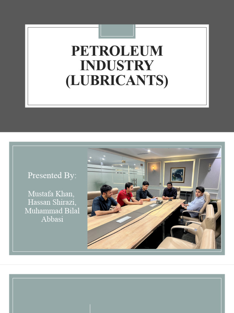 Petroleum SCM Final Slides | PDF | Supply Chain | Lubricant