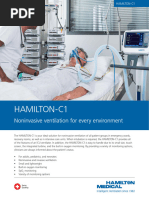Hamilton T1 Quick Guide | PDF | Breathing | Respiration
