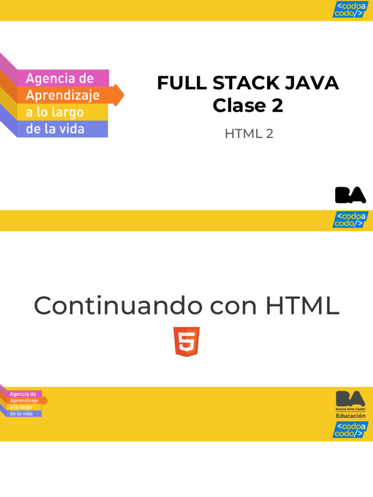 Clase 02. HTML 2 | PDF | Hipervínculo | Informática
