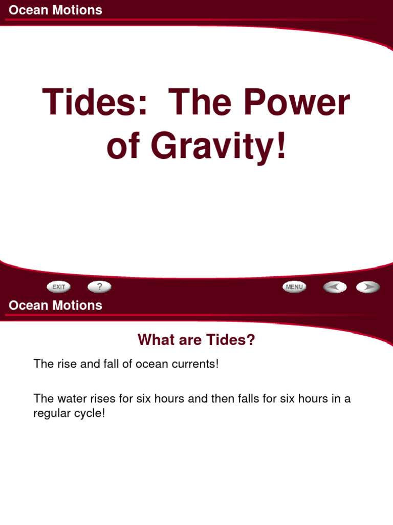 Tides | Download Free PDF | Tide | Oceans