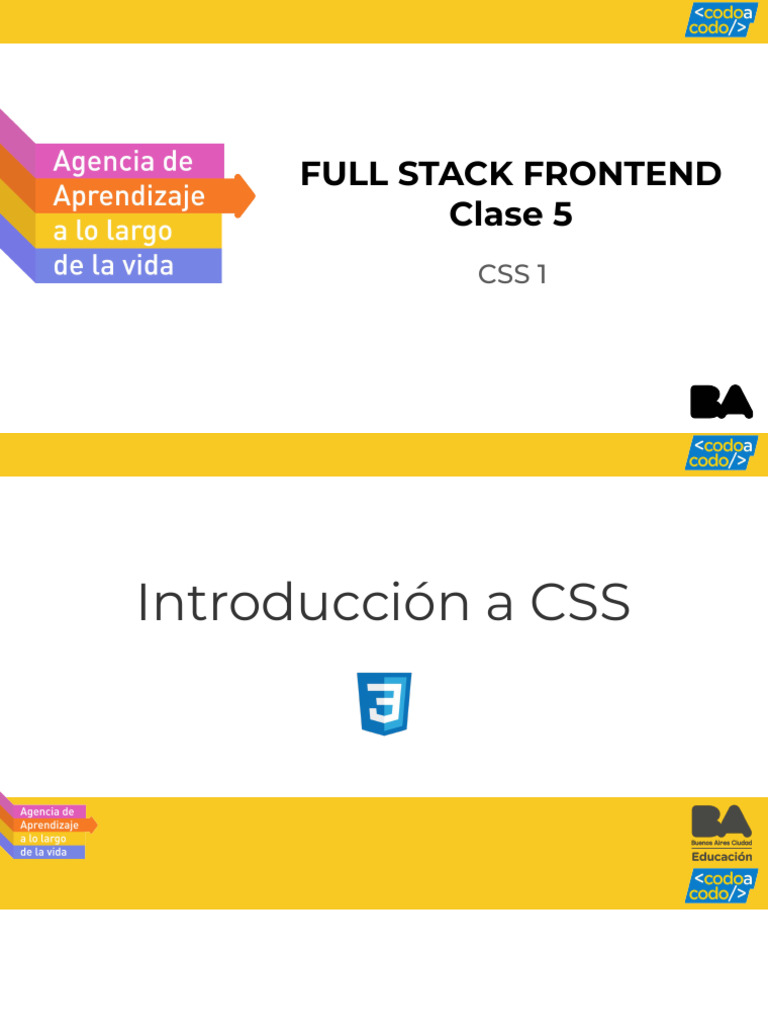 Clase 05. CSS 1 | PDF | Arquitectura de sistemas | Hipertexto