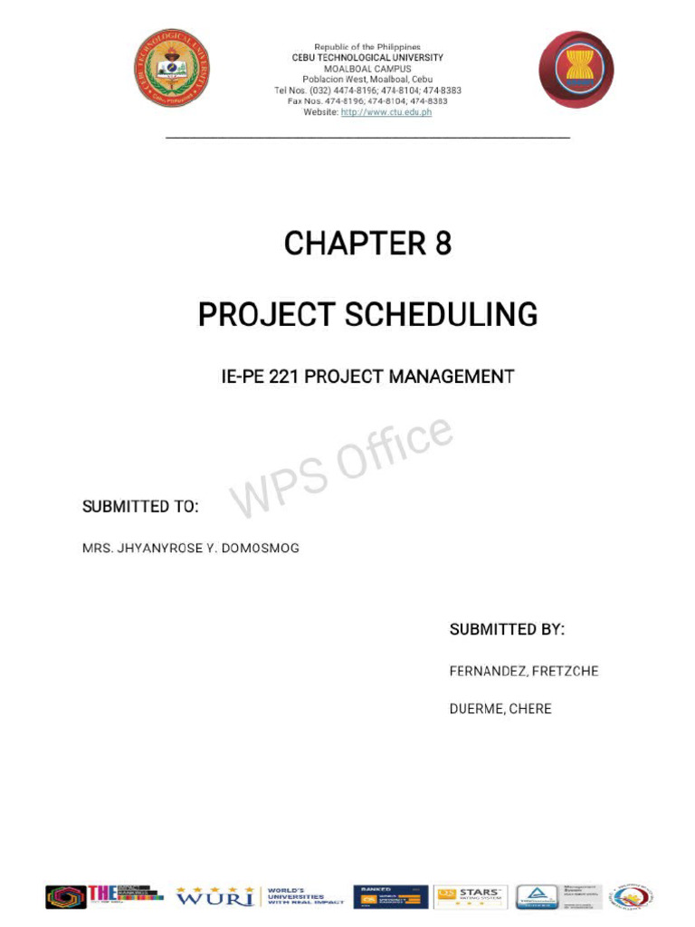 Project Scheduling | PDF | Project Management | Computing
