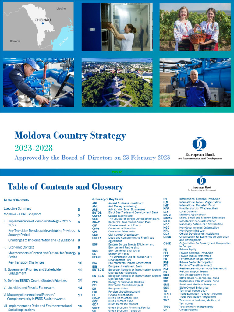 Moldova Country Strategy | PDF | European Union | Gross Domestic Product