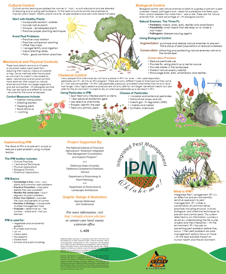 Integrated Pest Management L 429 | PDF | Biological Pest Control | Pest ...