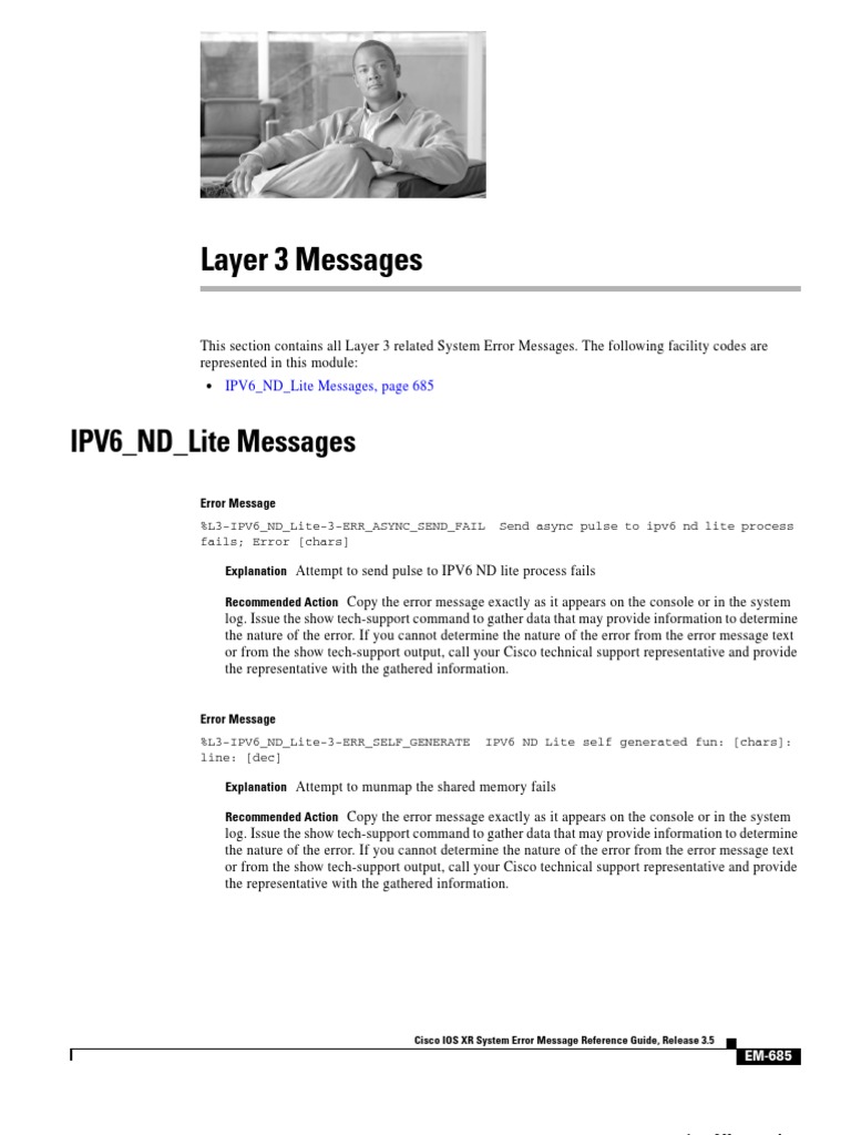 Layer 3 Messages | PDF | Technology & Engineering