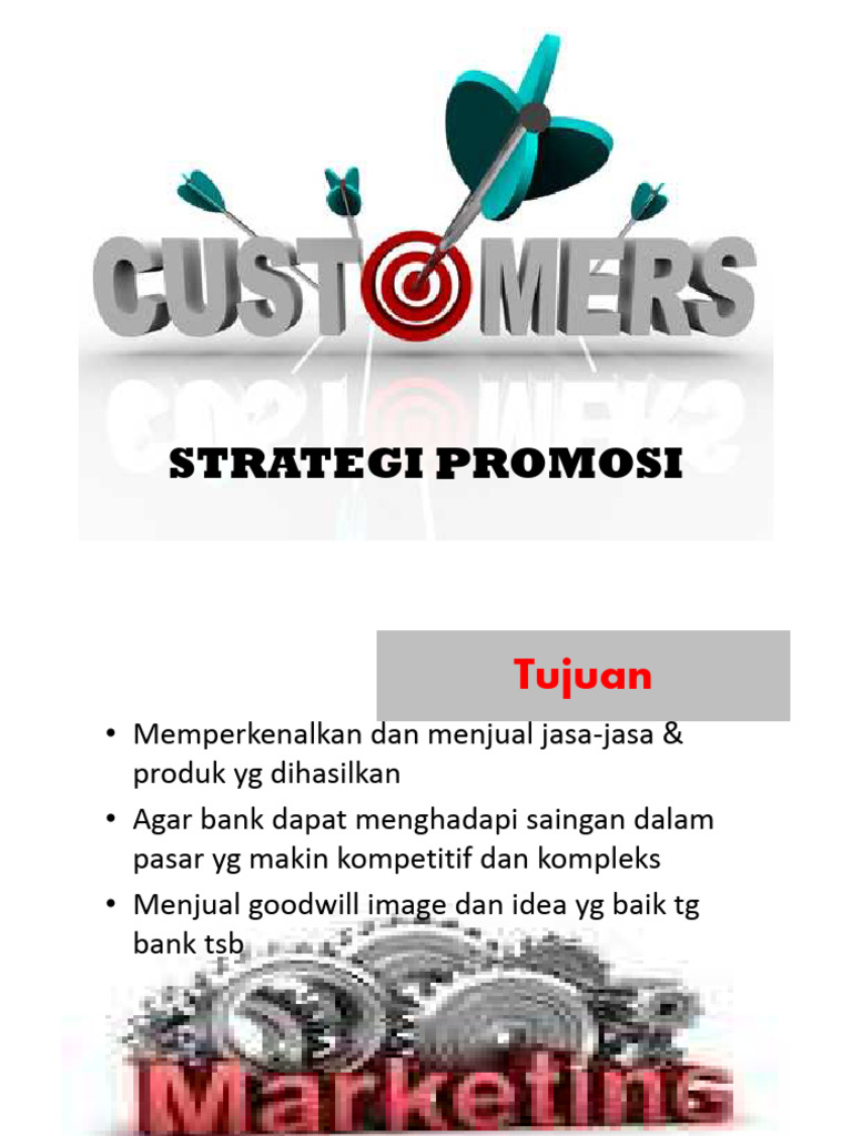 Strategi Promosi Bank Efektif | PDF | Bisnis | Ilmu Sosial