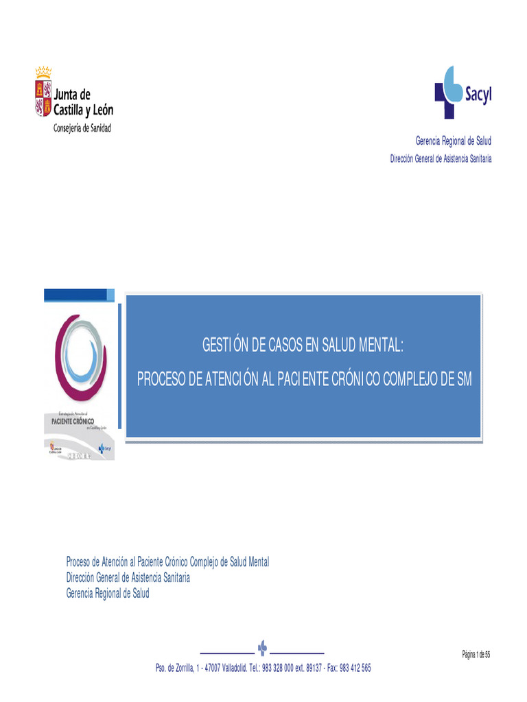 Atención al Paciente Letárgico en SM | PDF | Trastorno mental | Salud ...