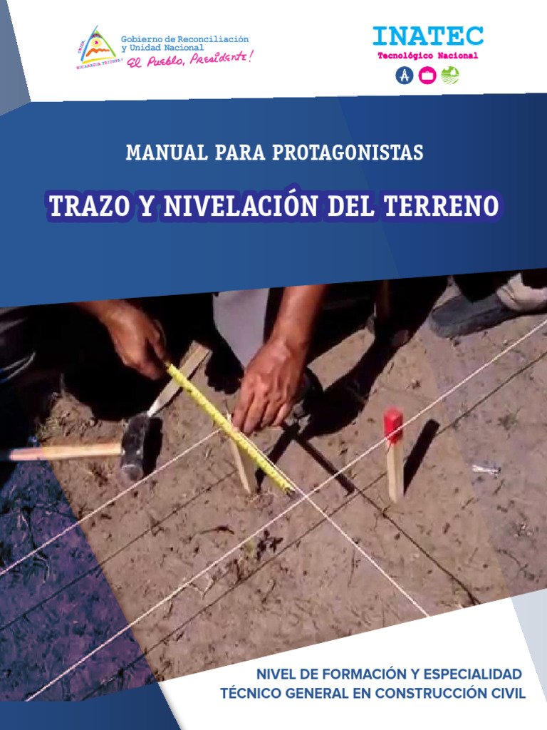 Manual de Trazo y Nivelación del Terreno | PDF | Demolición | Medición