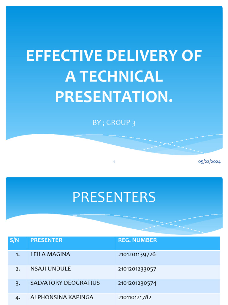 Mastering Technical Presentation Skills | PDF | Cognitive Psychology ...