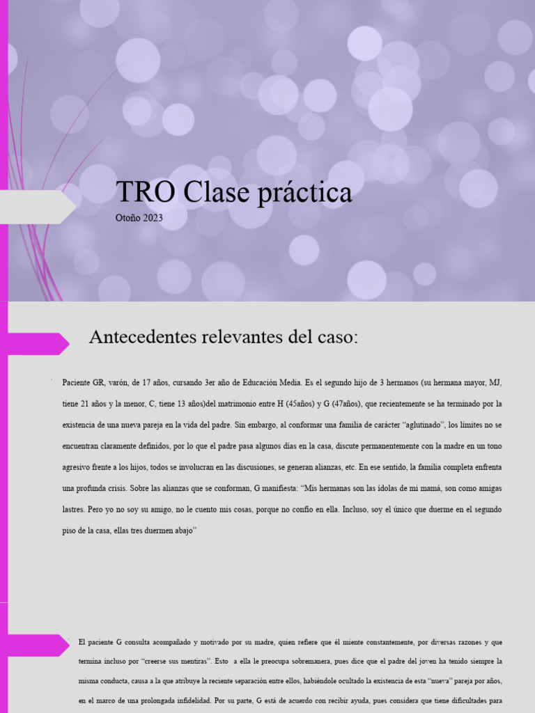 Clase Practica 10 TRO | PDF | Infidelidad | Percepción