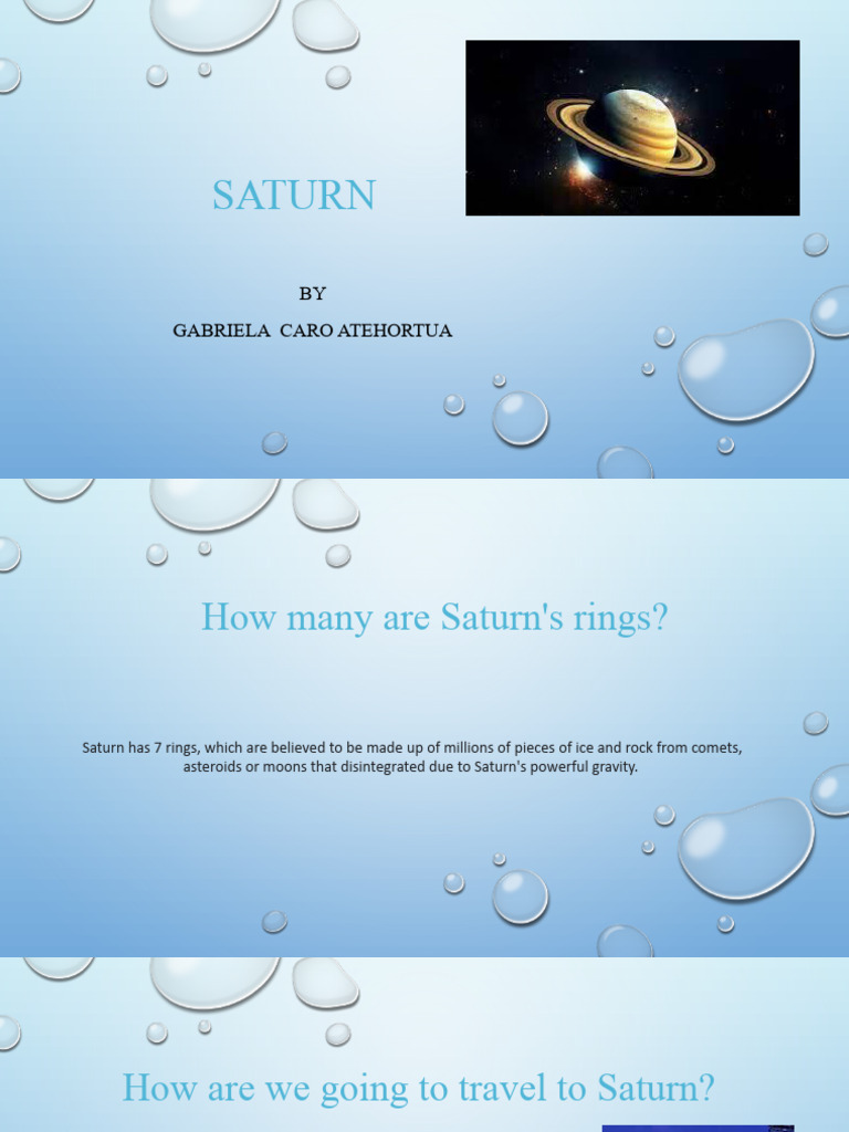 Saturn | PDF | Social Science | Science & Mathematics