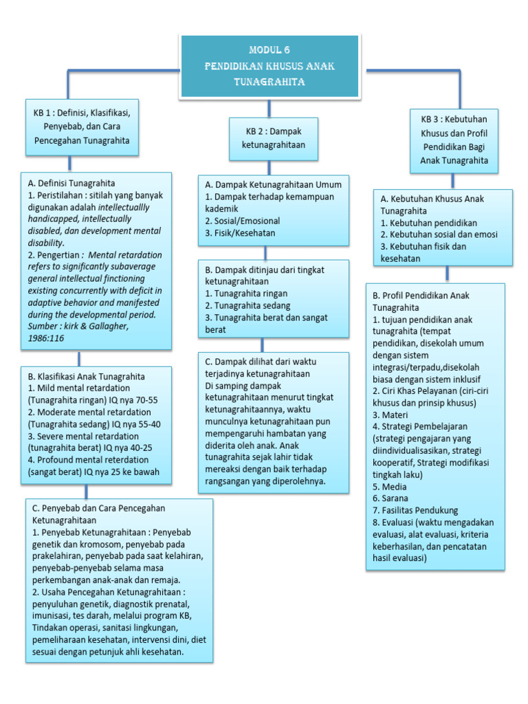 Peta Konsep Modul 6 | PDF | Kesehatan Holistik | Sains & Matematika