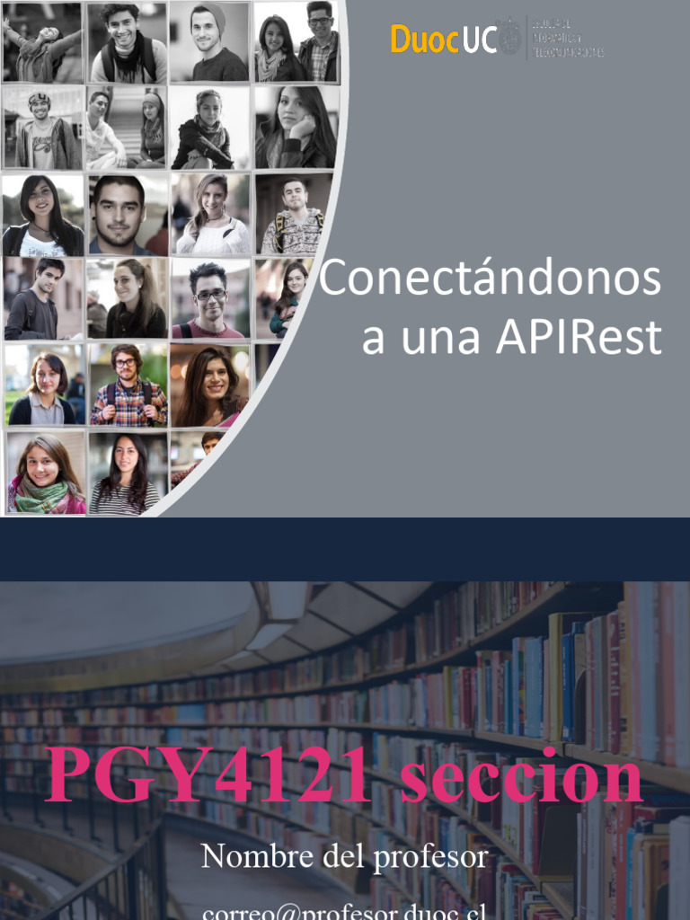 2 3 1 Conectandonos A Una APIRest | PDF | Tecnologías de la información | Ingeniería Informática