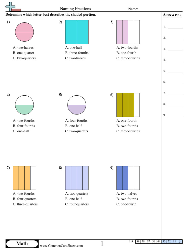 Fractions | PDF