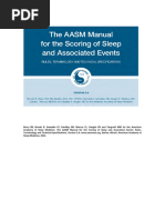 AASM Sleep Scoring Manual Overview | PDF | Sleep | Electroencephalography