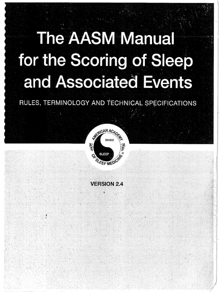 AASM Sleep Scoring 2017 | PDF