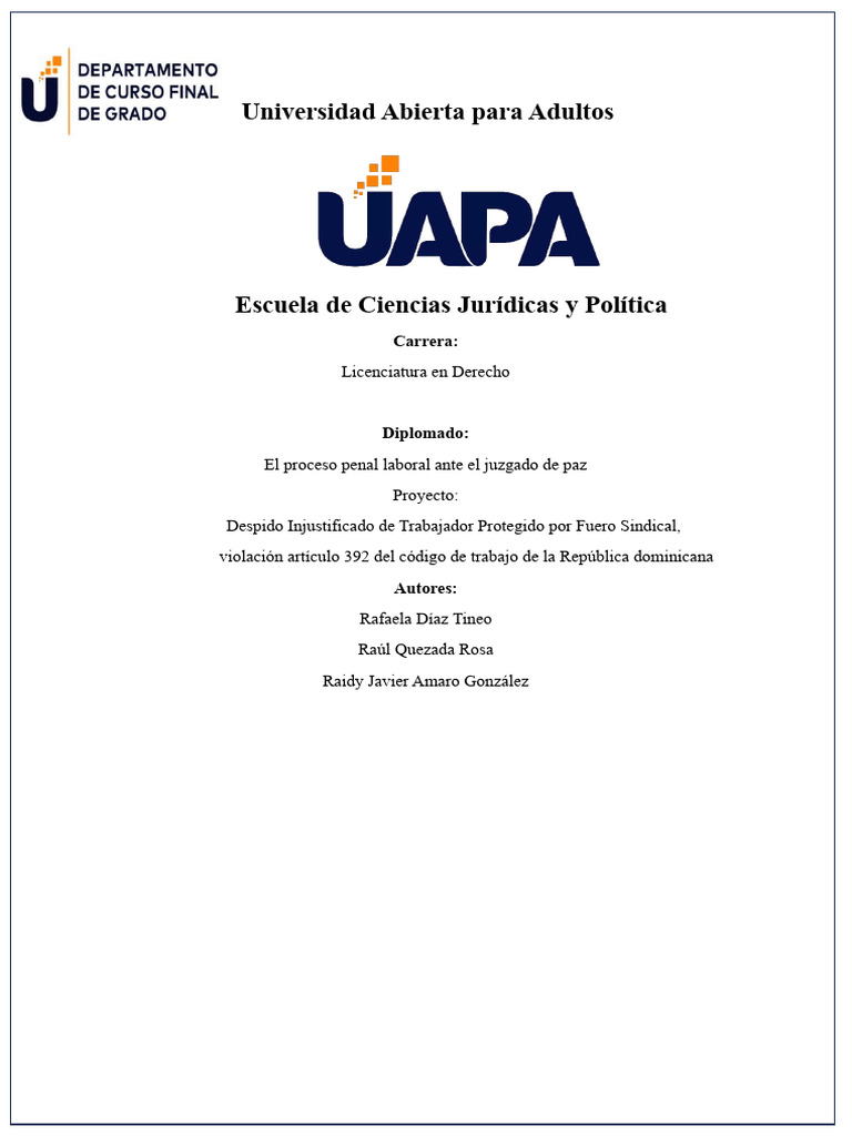 Modulo 2. Curso Final de Grado | PDF | Justicia | Crimen y violencia