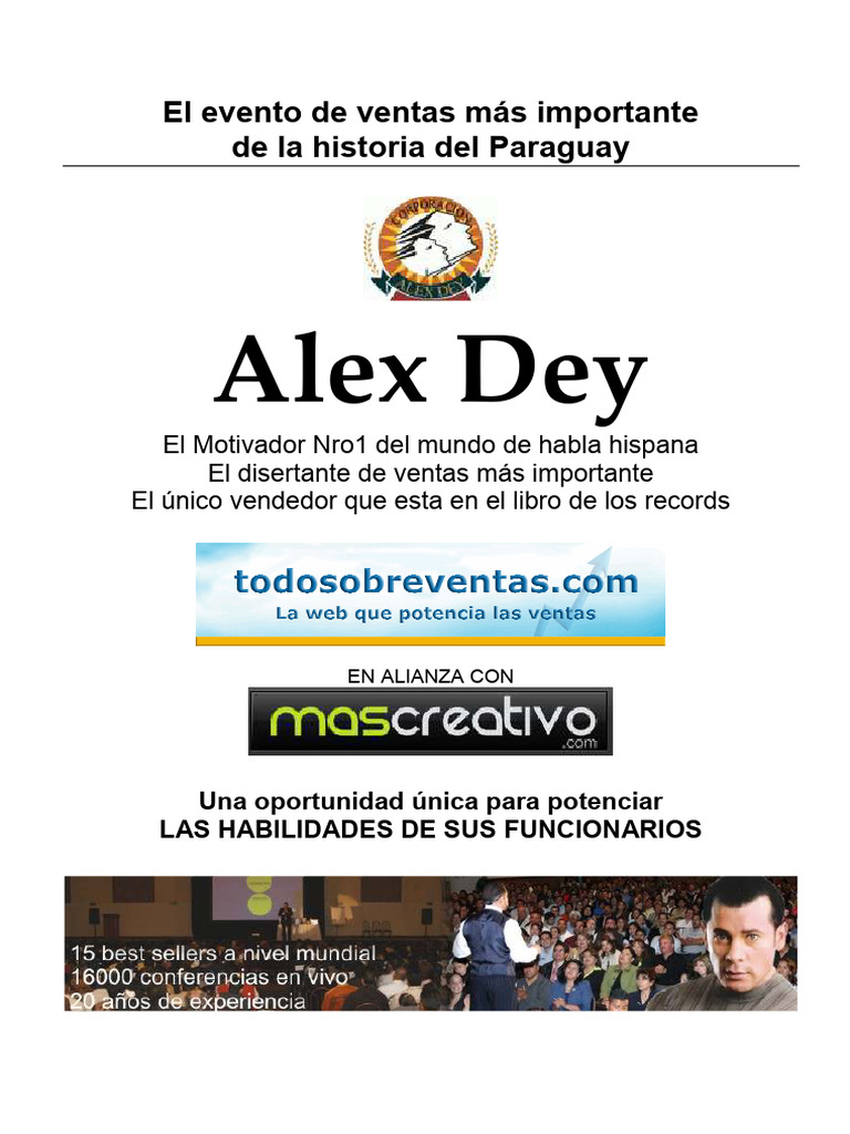 Alex Dey | PDF | Liderazgo | America latina