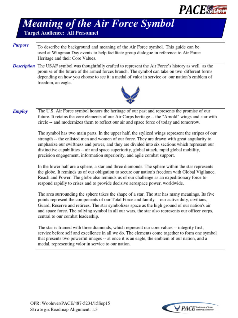 Three Diamonds in Air Force Symbol | PDF | United States Air Force ...