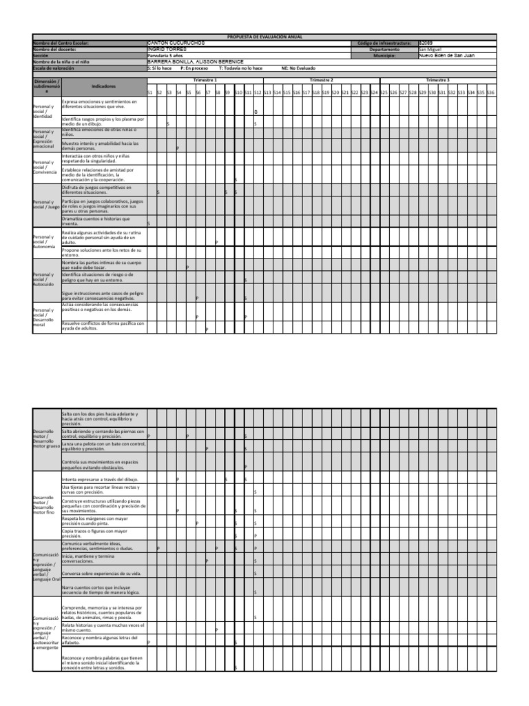 INSTRUMENTOS. P5 Ing 2024 | Descargar gratis PDF | Pensamiento | Ritmo