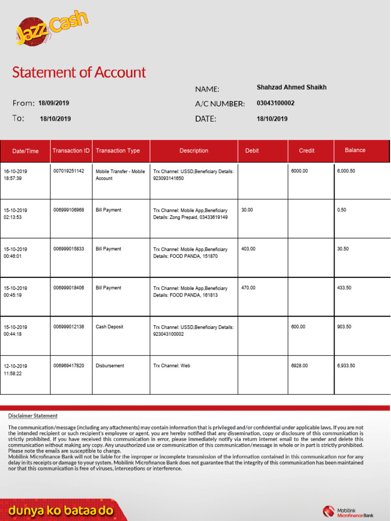Account Statement | PDF | Payments | Credit Card