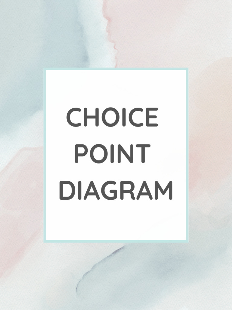 Choice Point Diagram Overview | PDF