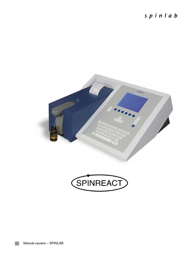 Manual de Usuario Spinlab | PDF