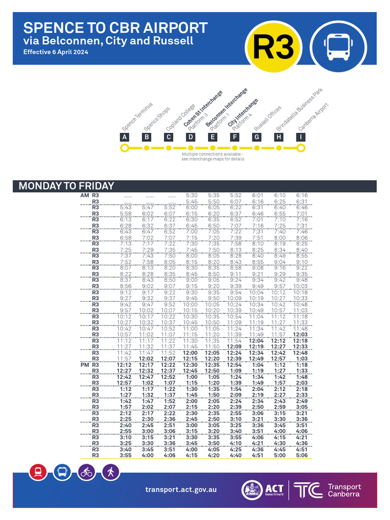 Routes by Number All - R3 | PDF