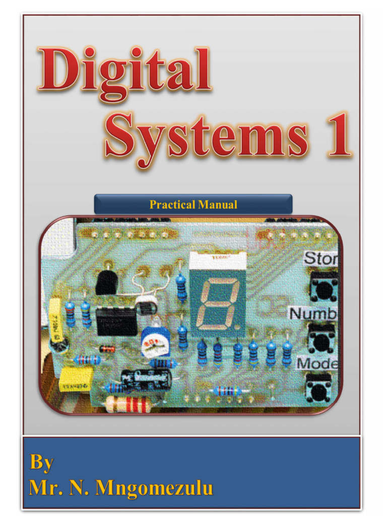 Digital Systems I - Practical Manual | PDF | Electronic Circuits ...