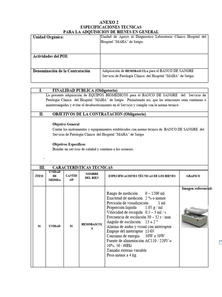 Coreccion TDR Banco de Sangre | PDF | Hospital | Laboratorios