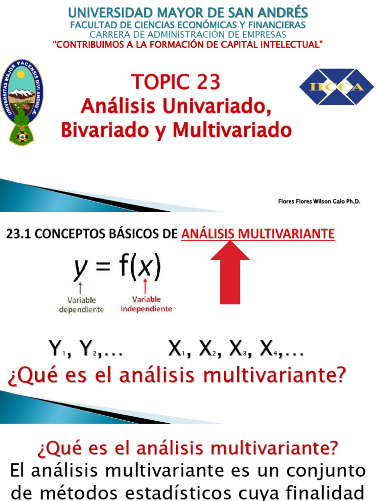 Diapositivas Del Tema 23 | Descargar gratis PDF | Validez (Estadísticas) | Science