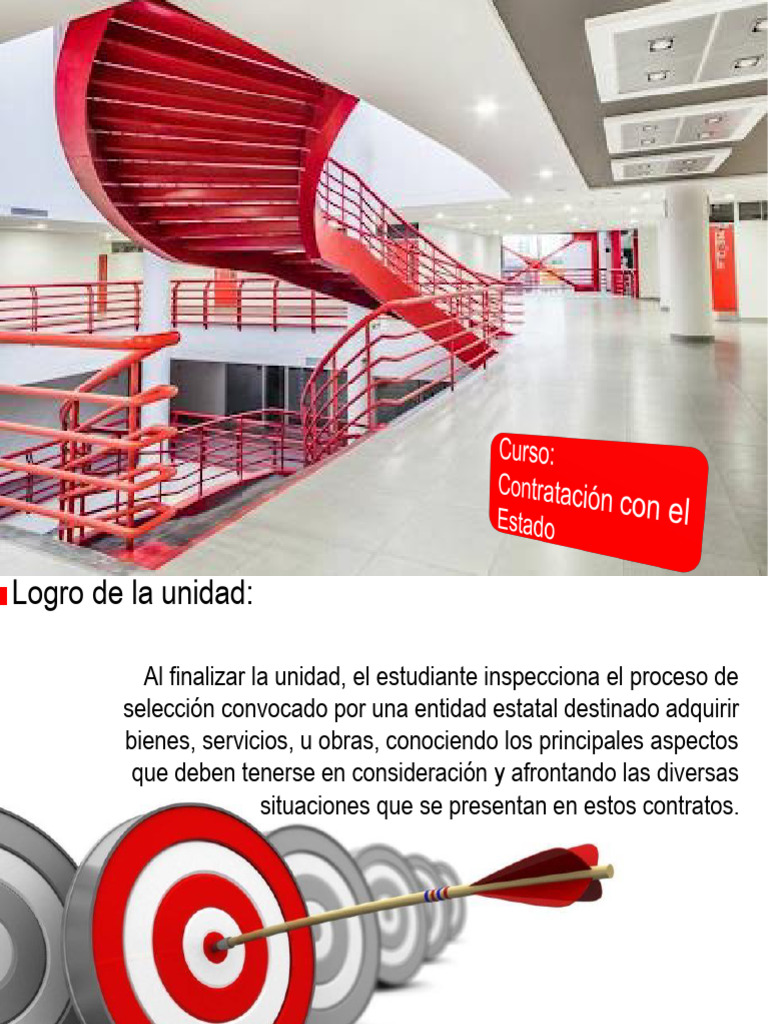 Contrataciones Con El Estado U2 Sem5 2024-1 | PDF | Presupuesto | Bienes