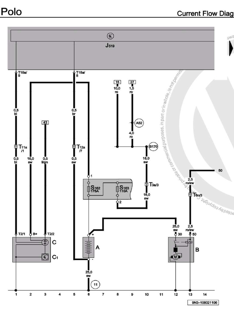 Pinout Engine - VW 2005 Polo 1.6l | PDF