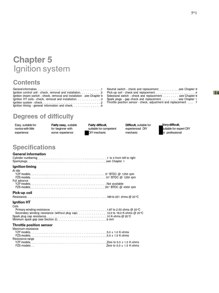 5 Ignition | PDF | Ignition System | Electrical Connector