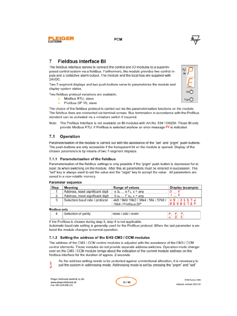 Pleiger BI | PDF