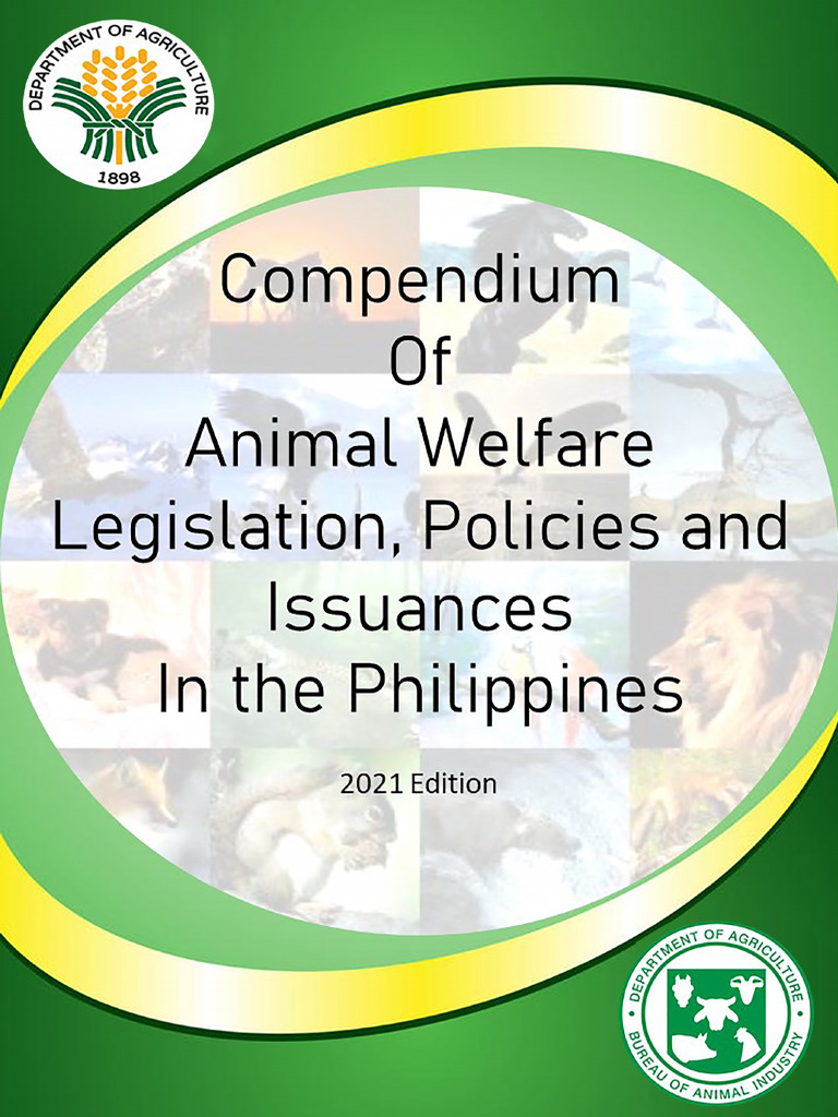 Compendium of Animal Welfare Legislation, Policies, and Issuances in The Philippines | PDF ...