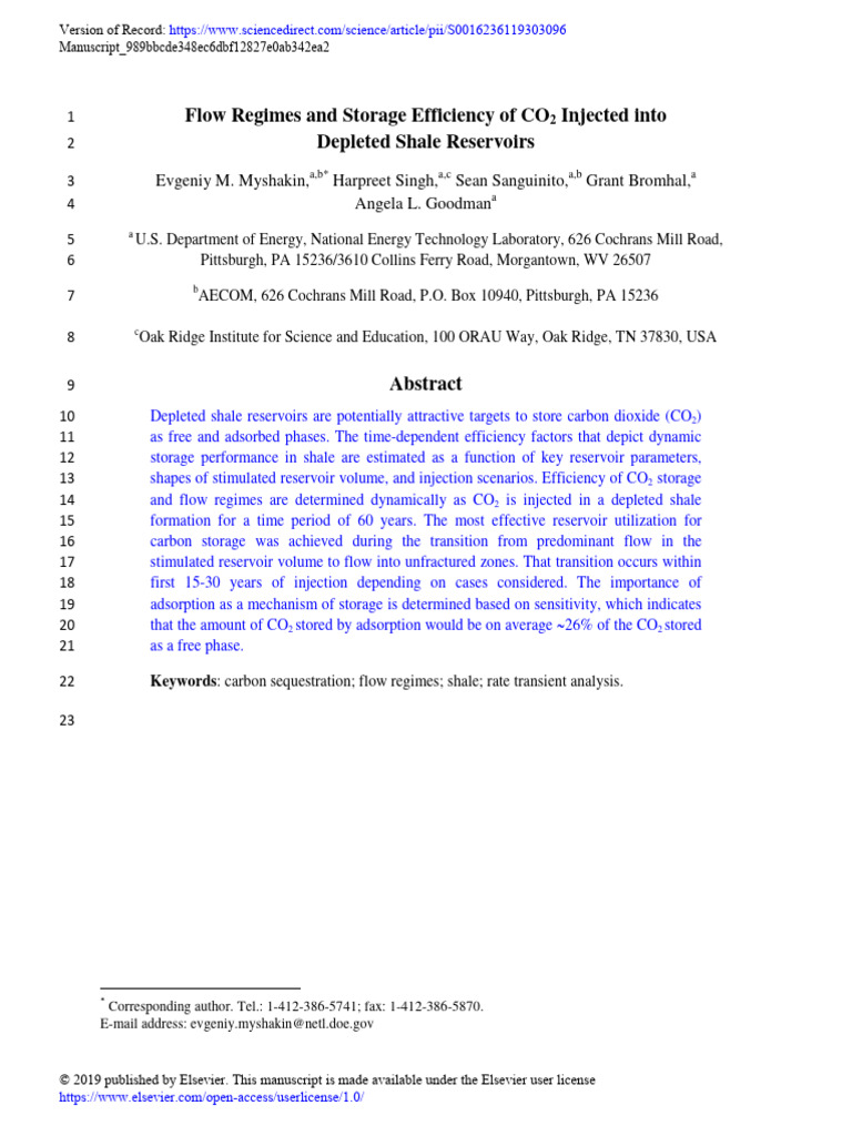 Shale Reservoir 2 | PDF | Petroleum Reservoir | Adsorption