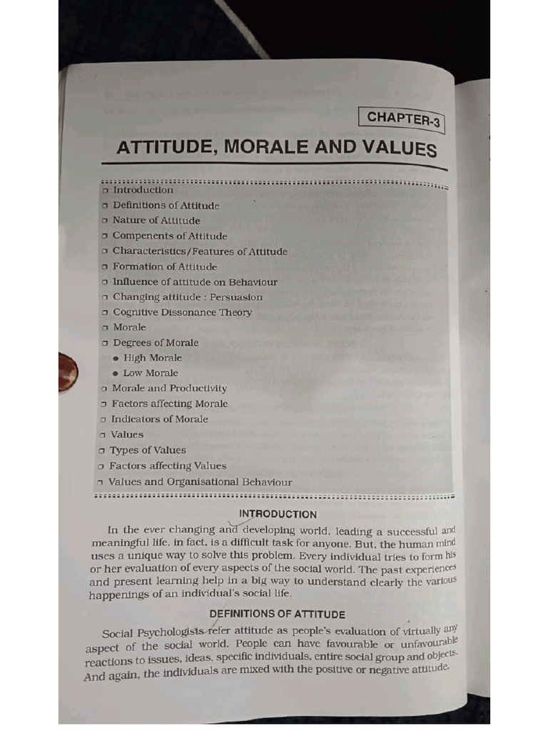 Attitude | PDF