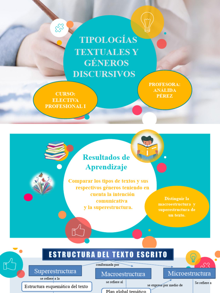 12.tipologías Textuales y Géneros | PDF