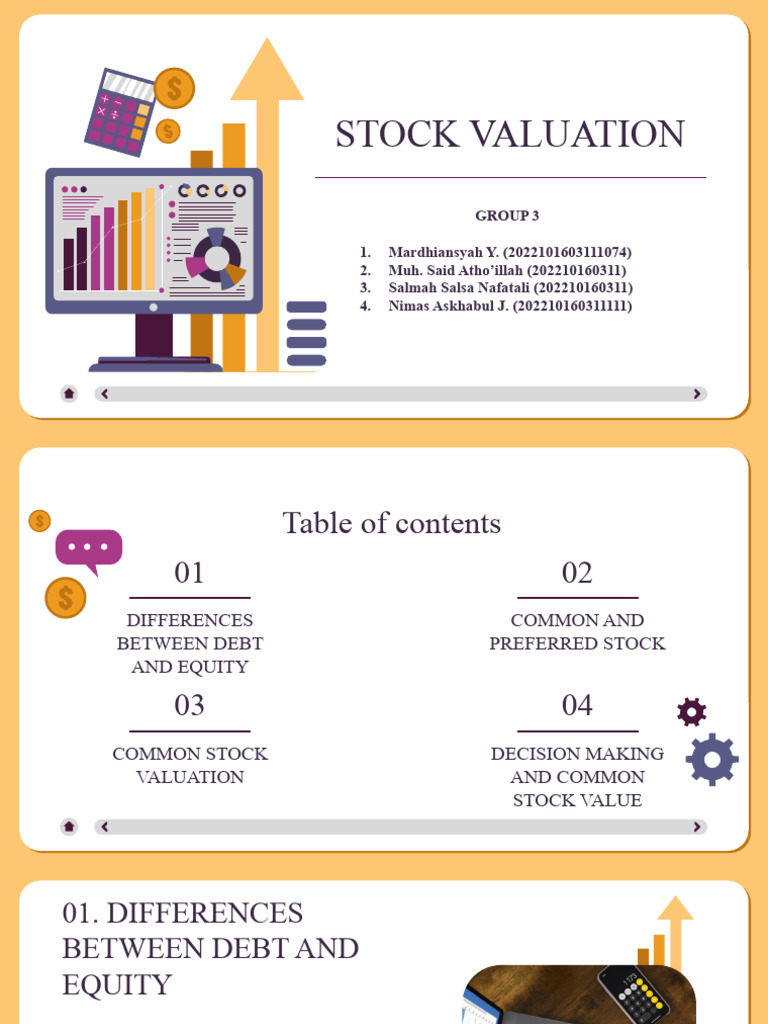 Interest Calculator App Pitch Deck by Slidesgo | PDF | Stocks | Dividend