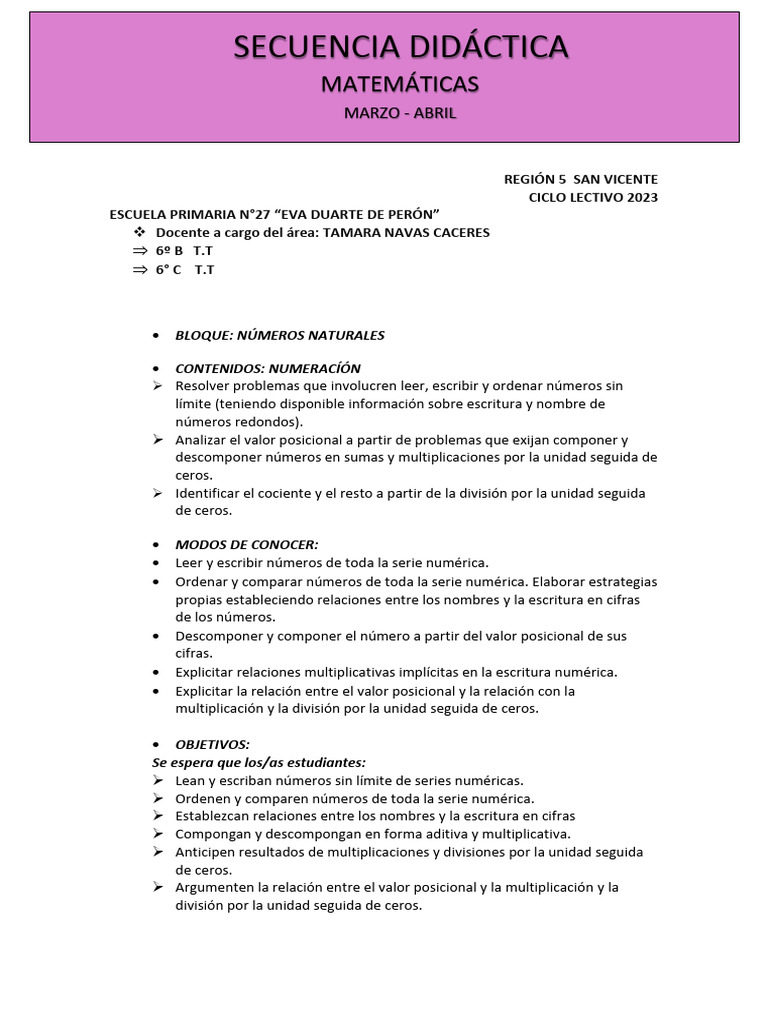 Matemática | PDF | Documento de identidad | Matemáticas