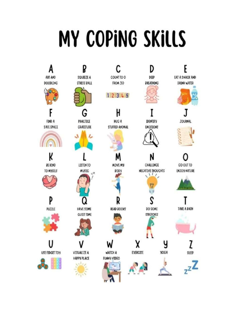 My Coping Skills | PDF