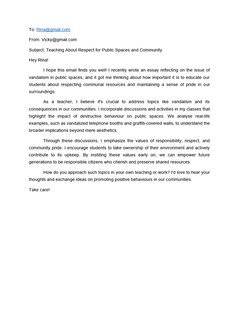 Email Response | PDF