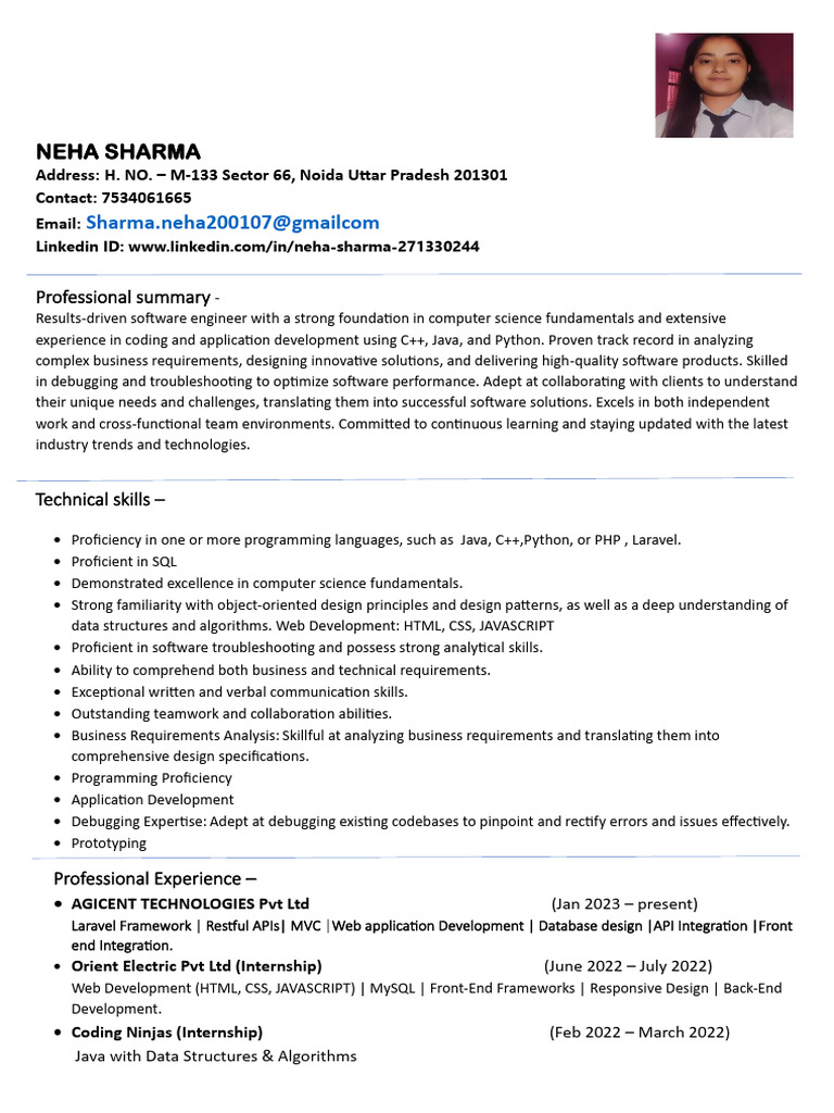 Neha Sharma#-1 | PDF | Computer Programming | Web Development